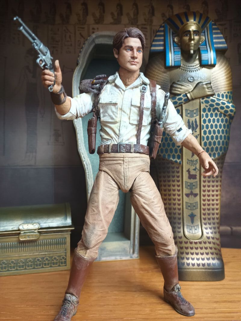 Rick O'Connell Brendan Frasier the mummy (Mummy) Custom Action Figure