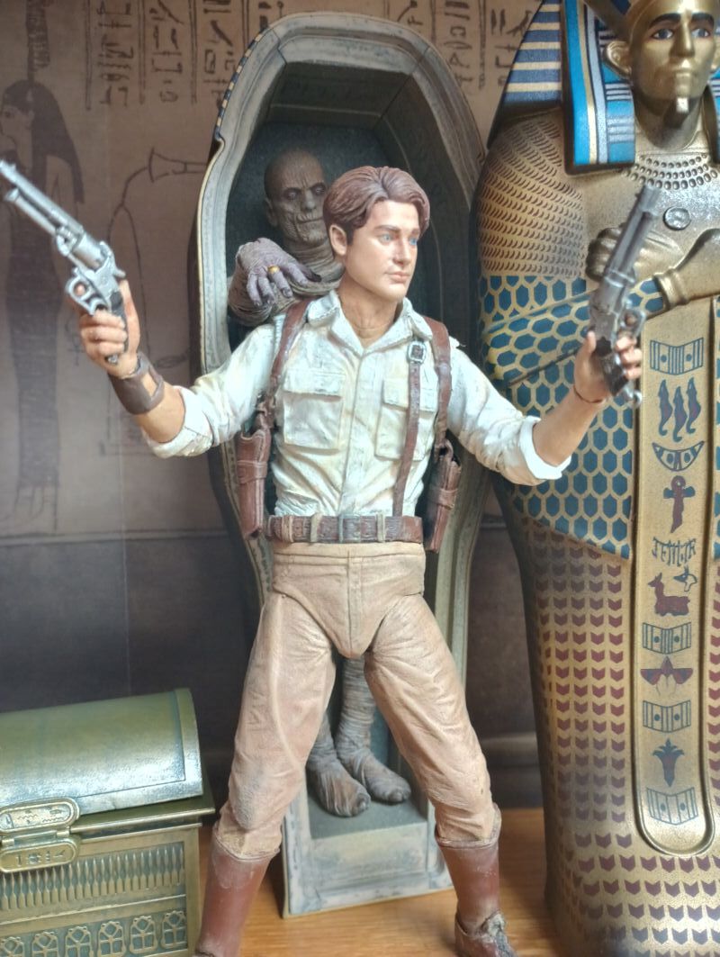 Rick O'Connell Brendan Frasier the mummy (Mummy) Custom Action Figure