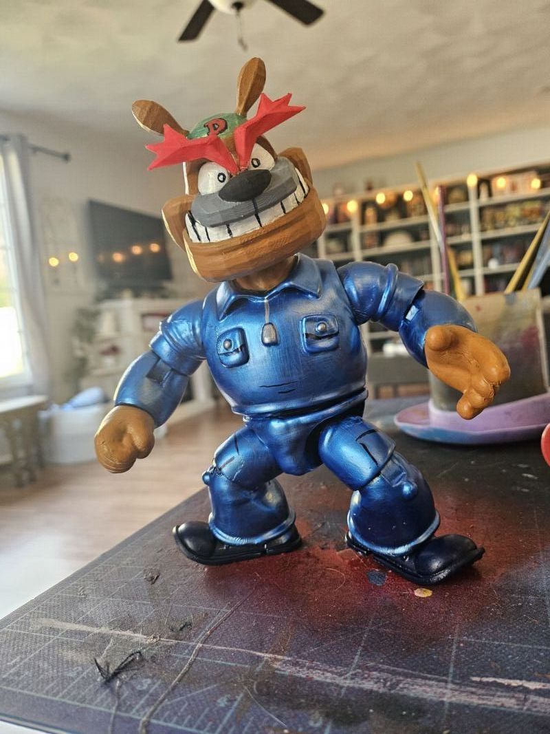 Dribble (WarioWare) (Nintendo) Custom Action Figure