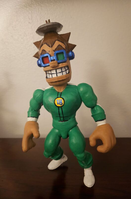18-Volt (WarioWare) (Nintendo) Custom Action Figure