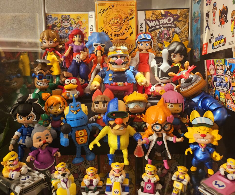 18-Volt (WarioWare) (Nintendo) Custom Action Figure