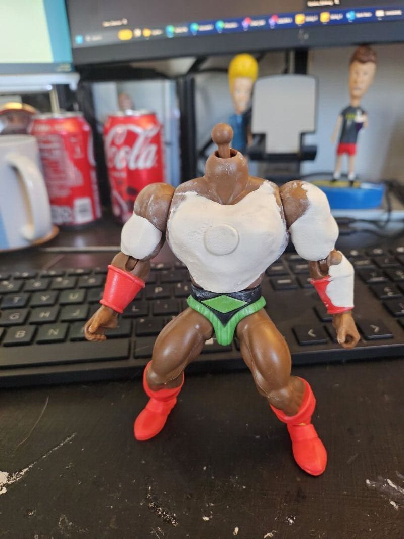 18-Volt (WarioWare) (Nintendo) Custom Action Figure