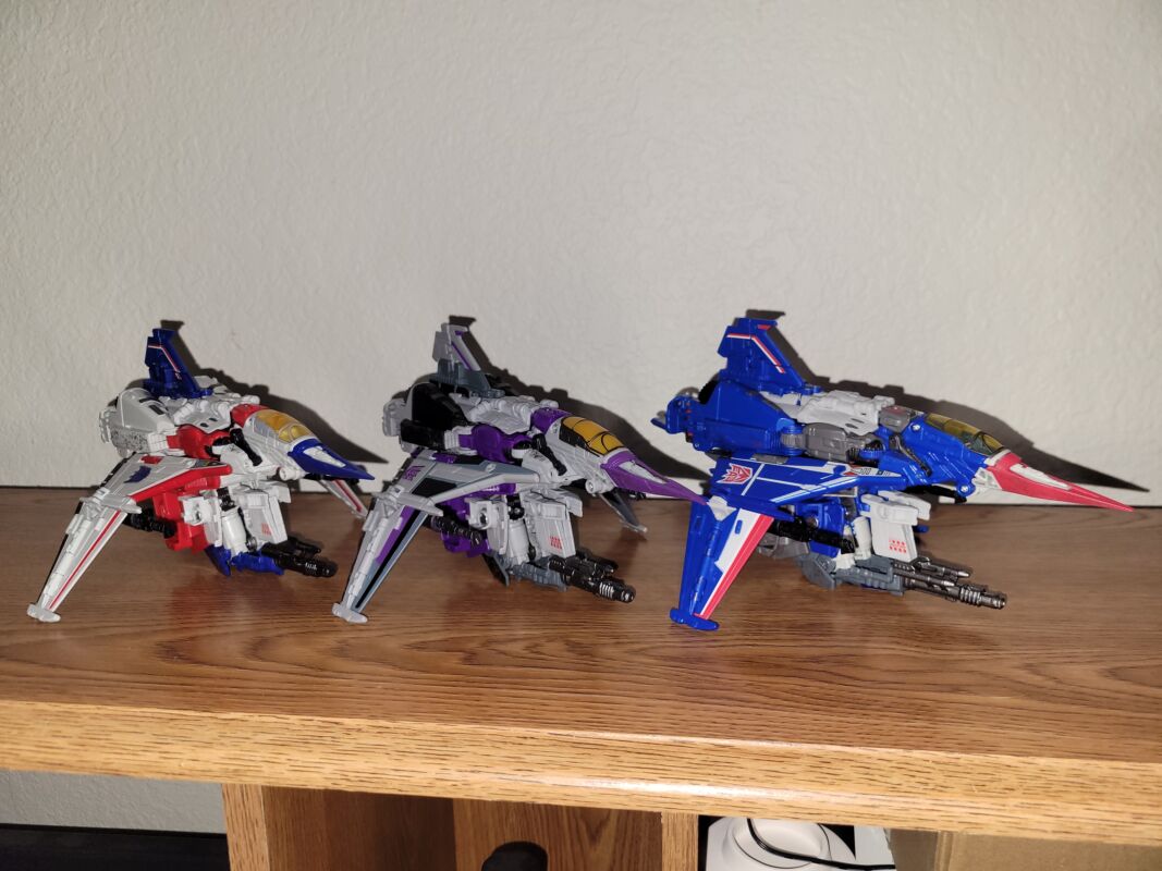 Seeker Trio (Bumblebee Movie) (Transformers - Movie) Custom Action Figure