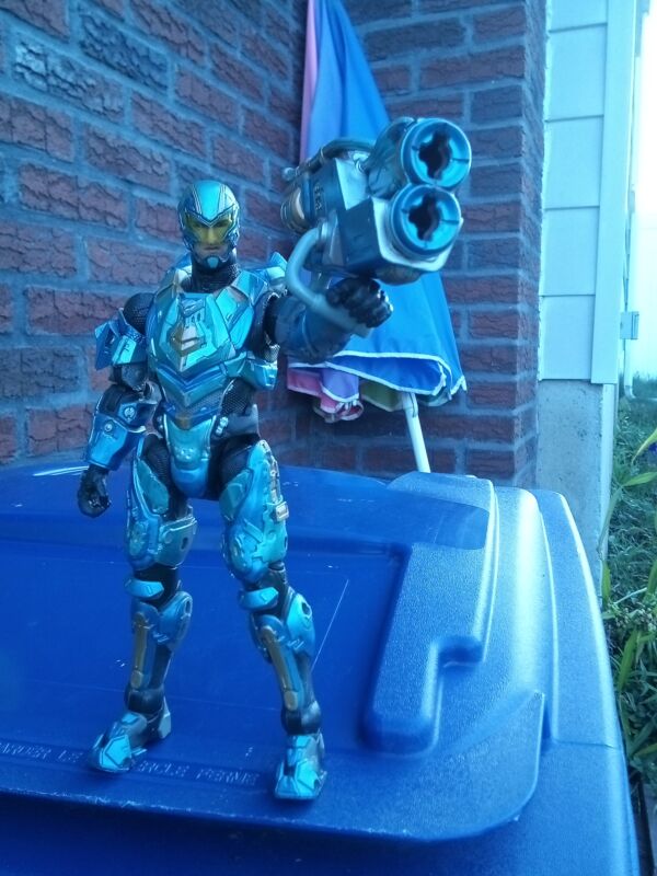 Mega Man realistic version (Megaman) Custom Action Figure