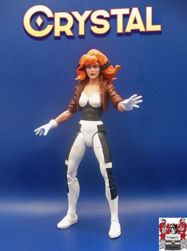 Crystal: Avengers costume (Marvel Legends) Custom Action Figure