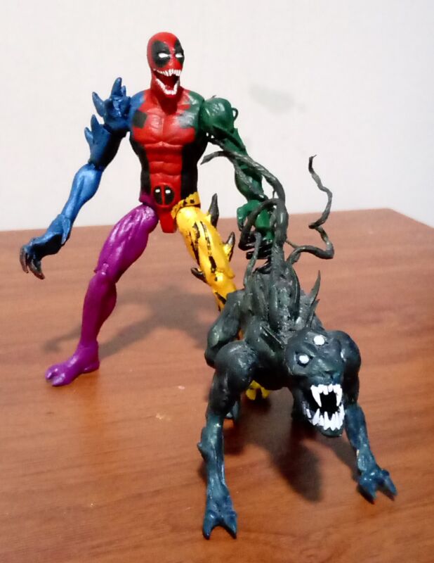 Deadpool Hybrid with Lasher Dog (Marvel Legends) Custom Action Figure