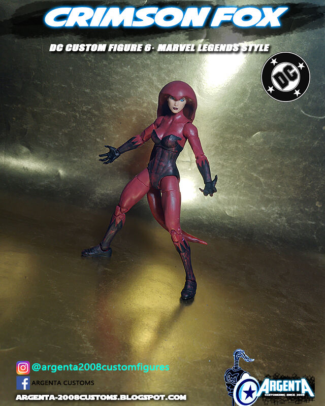 Crimson Fox (DC Multiverse) Custom Action Figure