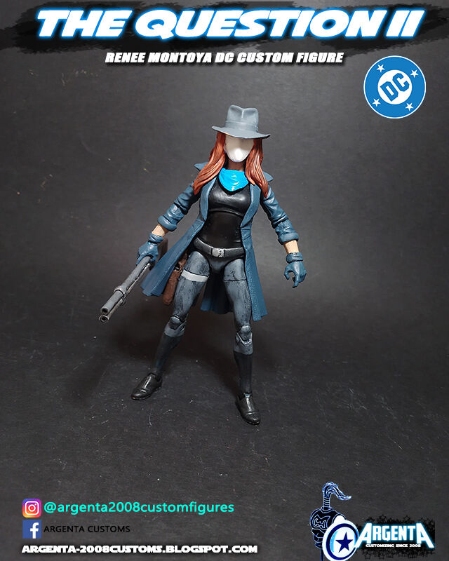 The Question II Renee Montoya (DC Multiverse) Custom Action Figure