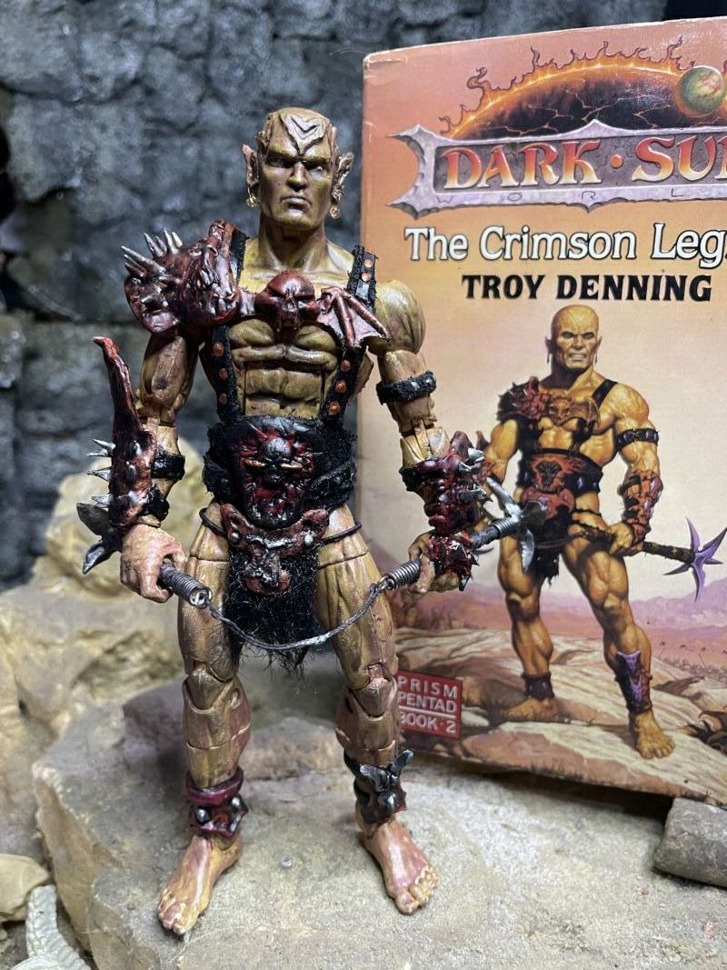 Rikus/ man dwarf gladiator (Dungeons and Dragons) Custom Action Figure