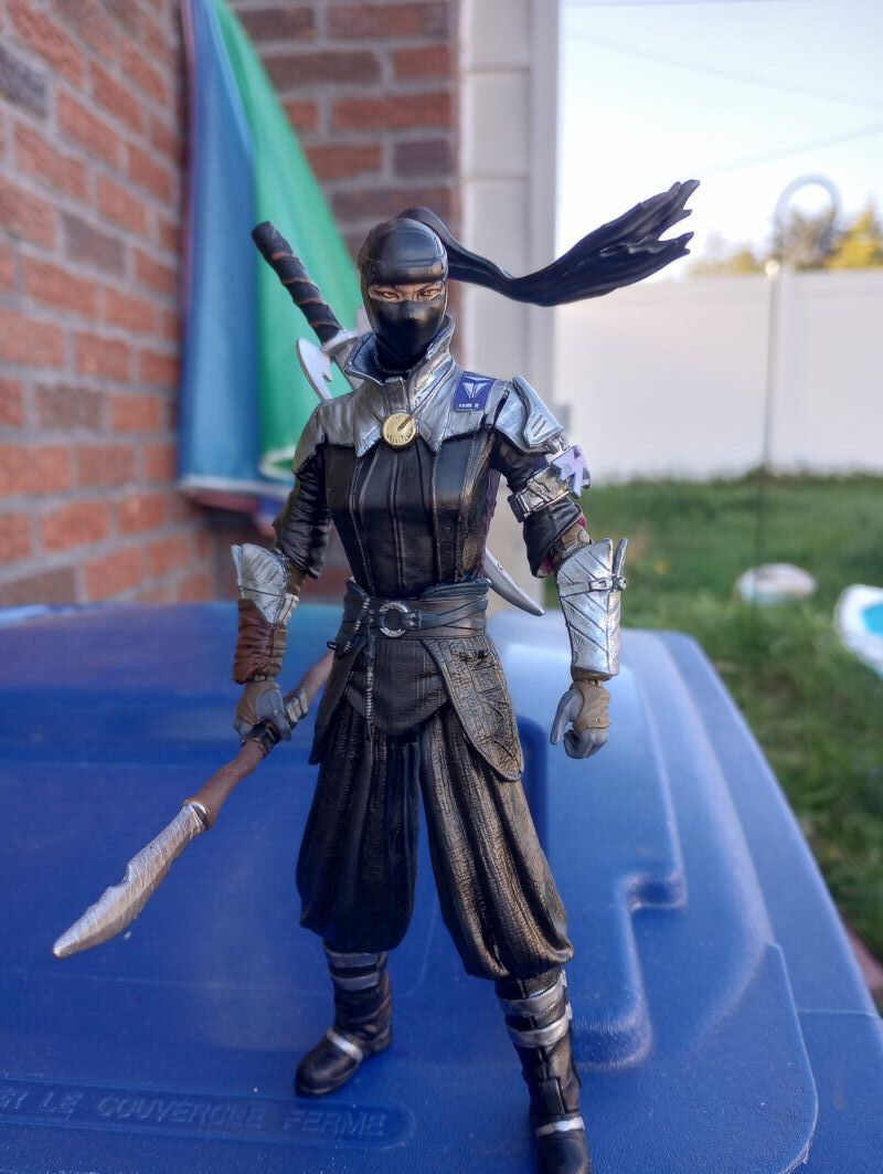 Re-Genderized Shinobi (not canon) (Shinobi) Custom Action Figure