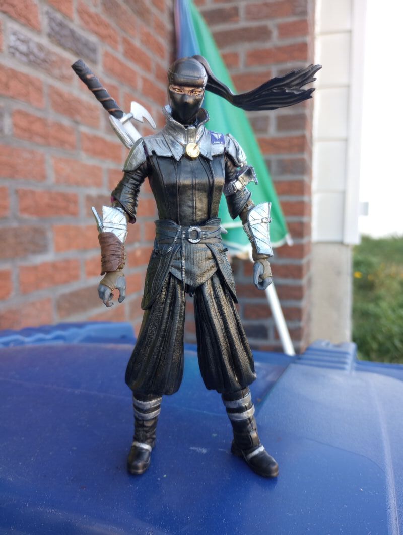 Re-Genderized Shinobi (not canon) (Shinobi) Custom Action Figure