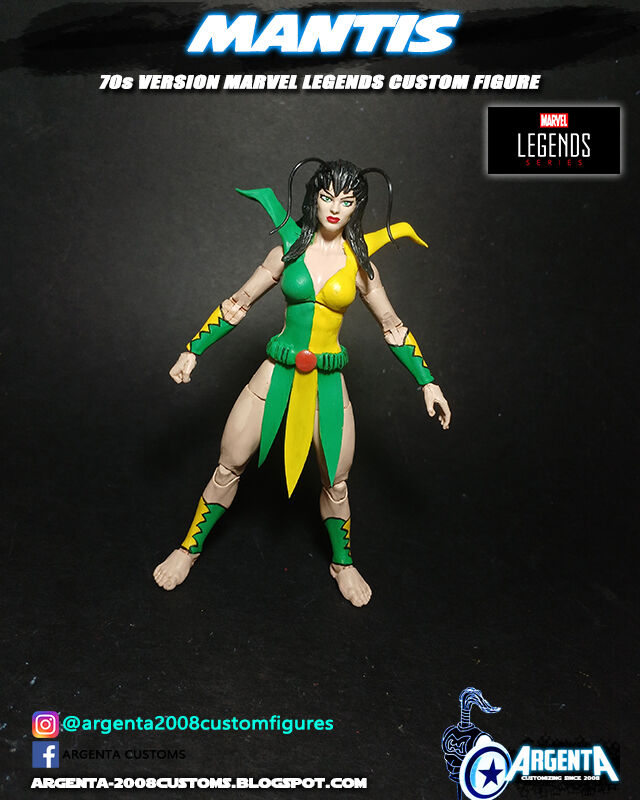 Mantis classic (Marvel Legends) Custom Action Figure