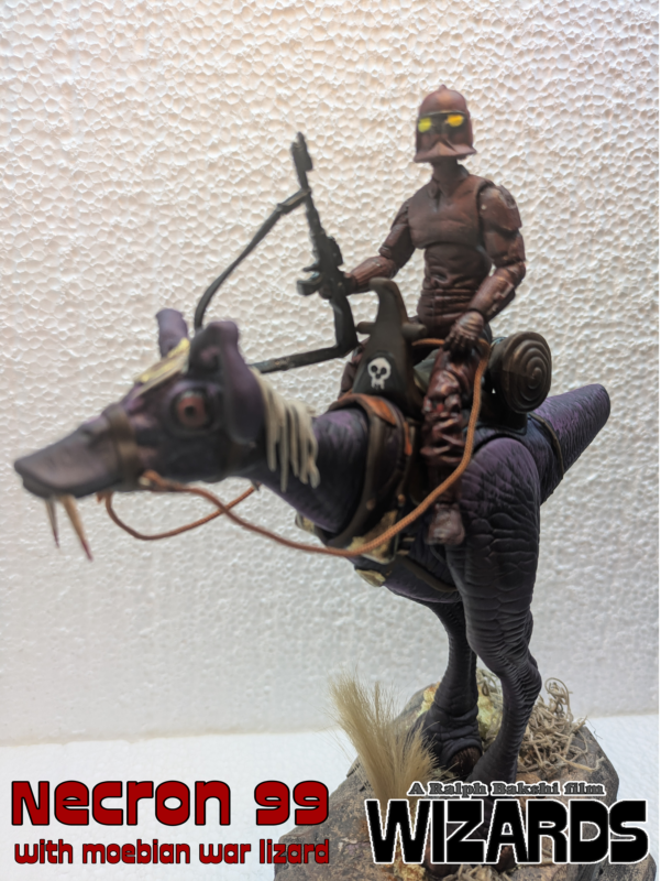 Necron 99/Peace with Woebian War Lizard (Wizardry) Custom Action Figure