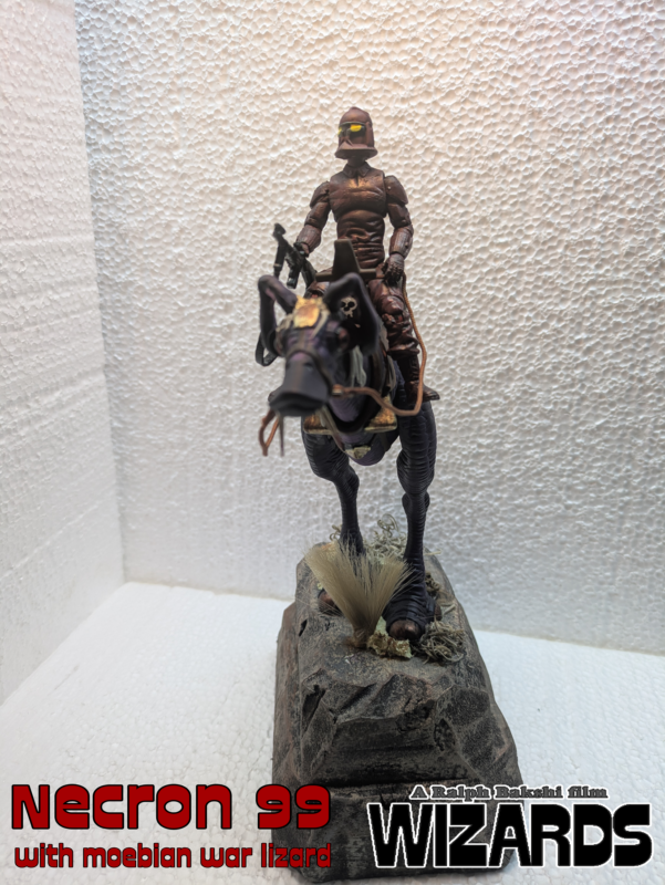 Necron 99/Peace with Woebian War Lizard (Wizardry) Custom Action Figure