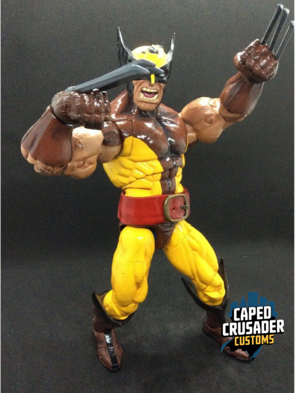 12" Marvel Legends brown costume Wolverine (Marvel Legends) Custom ...