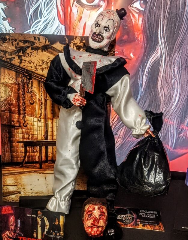 Terrifier Art The Clown With Accessories (Terrifier) Custom Action Figure