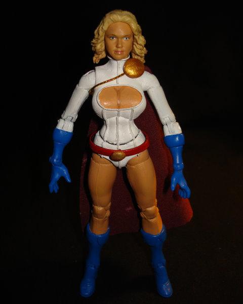 Power Girl Dc Universe Custom Action Figure