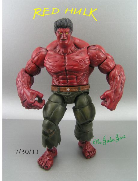 Red Hulk (Incredible Hulk) Custom Action Figure