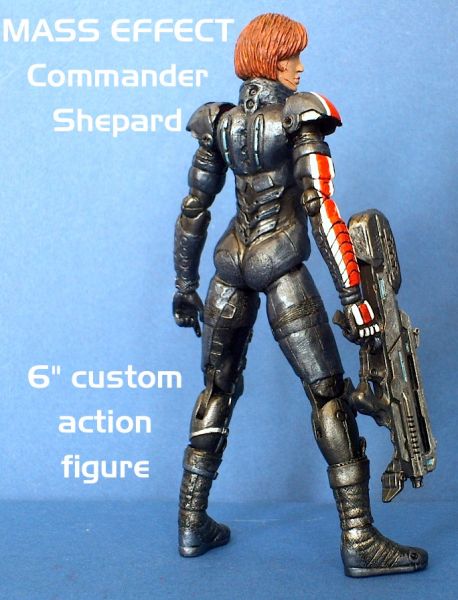 Commander Femshep Shepard (Mass Effect) Custom Action Figure