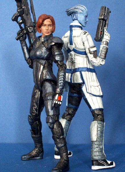 Commander Femshep Shepard (Mass Effect) Custom Action Figure