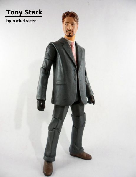 Tony Stark (Iron Man) Custom Action Figure