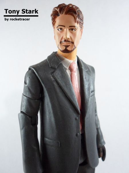 Tony Stark (Iron Man) Custom Action Figure