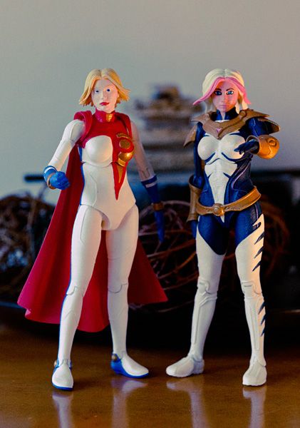 Powergirl Dc Direct Custom Action Figure