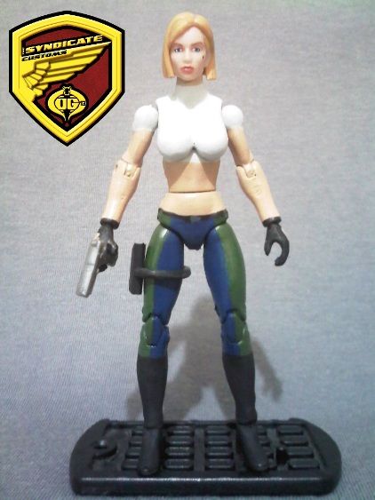 Abbey Chase Danger Girl Custom Action Figure