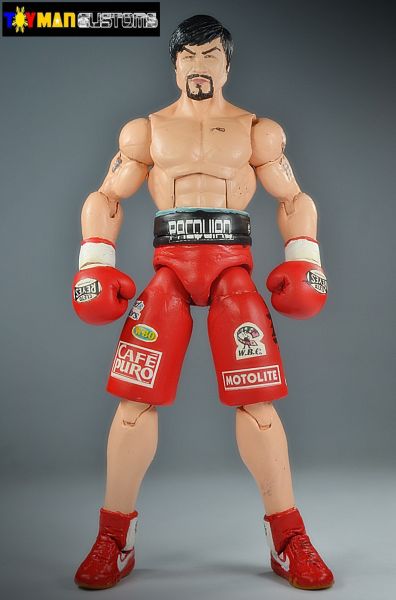 Manny Pacman Pacquiao Custom Figure Boxing Custom Action Figure
