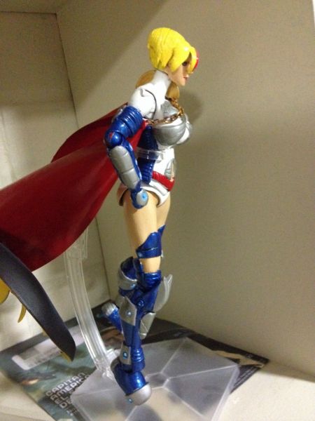 Dc Universe Variant Play Arts Kai Powergirl Dc Universe Custom Action