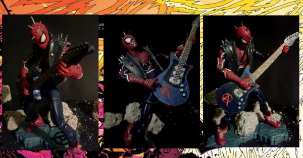 The Anarchic Spider-Man [Spider-Punk] (Spider-Man) Custom Action Figure