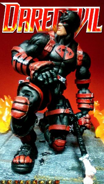 Daredevil (the Demon in the Devil) (Marvel Legends) Custom Action Figure