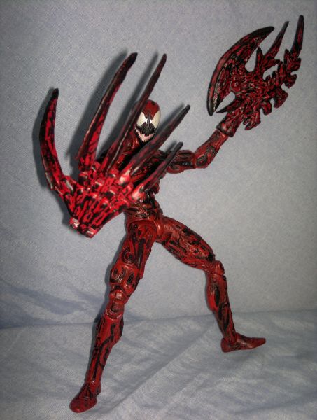 Enhanced Weapons Carnage Marvel Selec (Spider-Man) Custom Action Figure Enhanced Weapons Carnage Marvel Selec (Spider-Man) Custom Action Figure