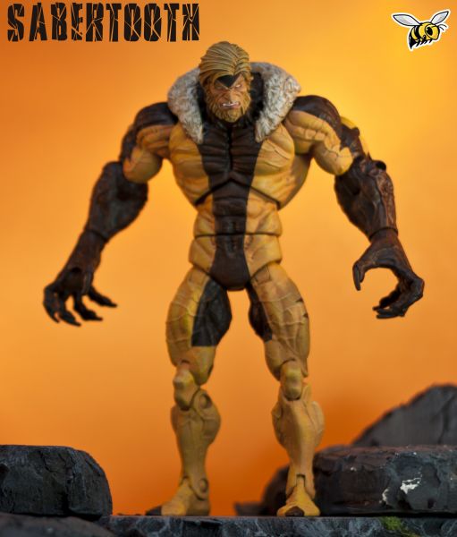 sabertooth (Marvel) Custom Action Figure