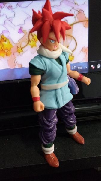 Crono Work In Progress Chrono Trigger Custom Action Figure