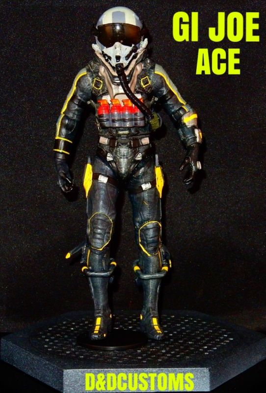 Gi Joe ace 6" 1:12th Scale (G.I. Joe) Custom Action Figure