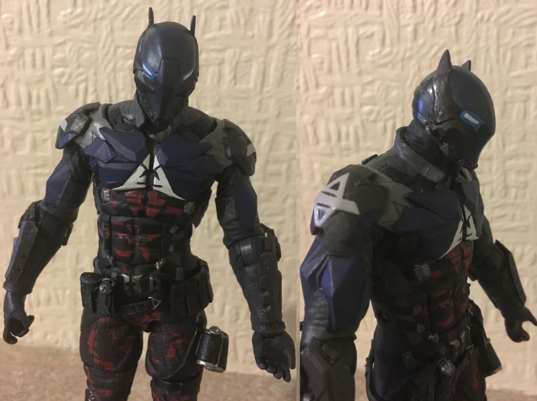 Arkham series repaints (Batman - Arkham Origins) Custom Action Figure