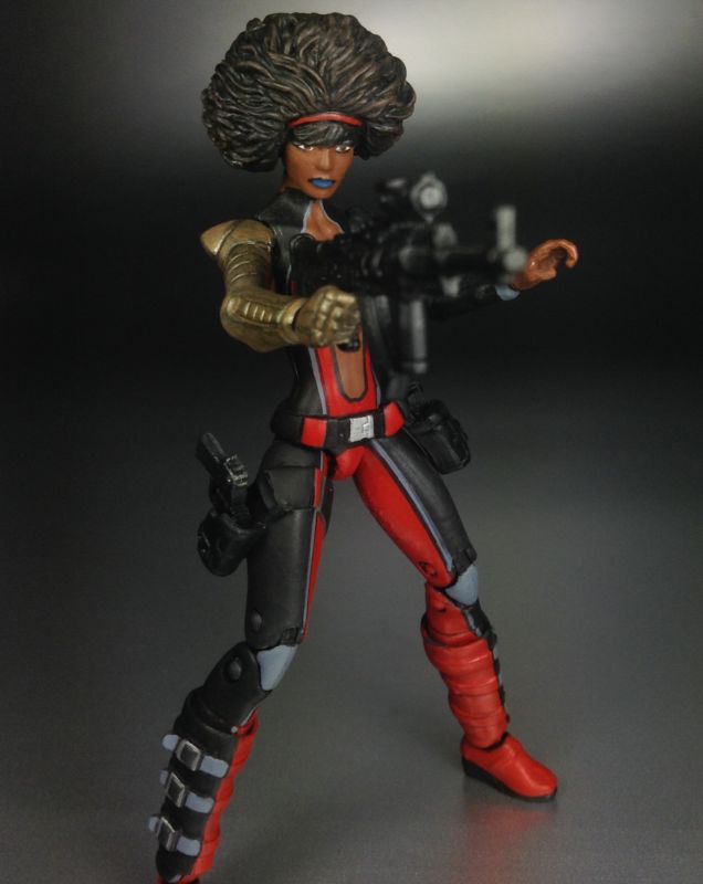 Misty Knight (Marvel Universe) Custom Action Figure