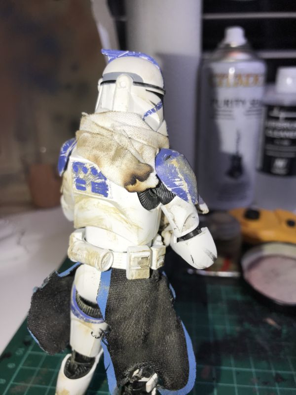 Original Clone Trooper Design (Star Wars Clone Wars) Custom Action Figure