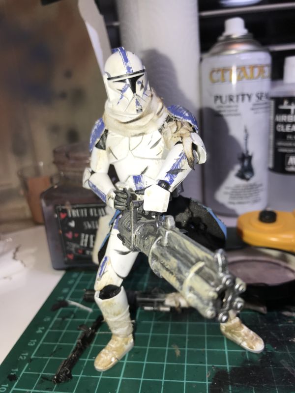 Original Clone Trooper Design (Star Wars Clone Wars) Custom Action Figure