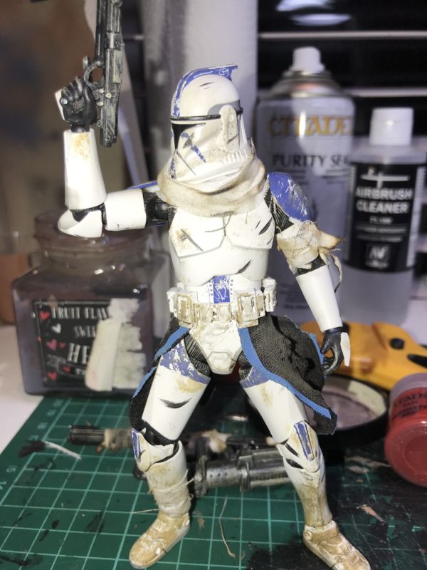 Original Clone Trooper Design (Star Wars Clone Wars) Custom Action Figure