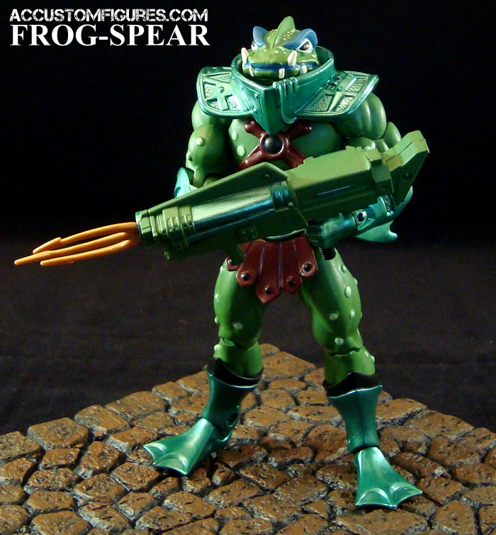 Frog Spear (MOTUC Original) (Masters of the Universe) Custom Action Figure