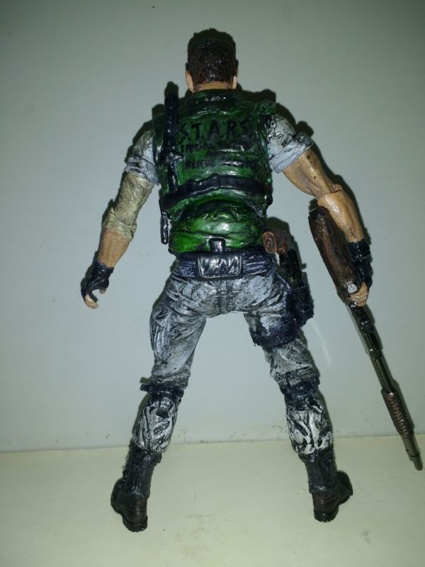 Chris Redfield (1998 Live Action) (Resident Evil) Custom Action Figure