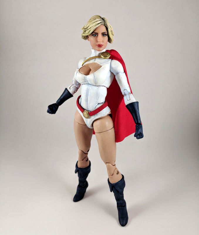 Power Girl Dc Direct Custom Action Figure