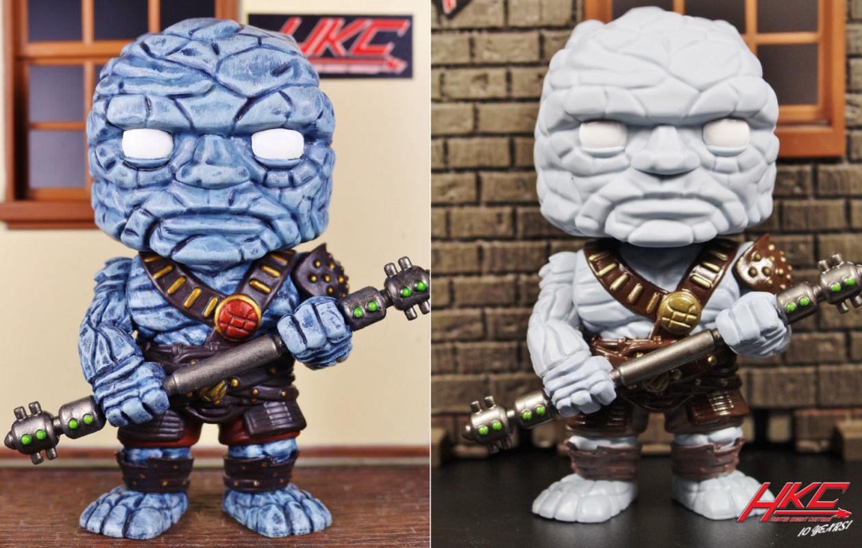 Korg repaint (Ragnarok Funko Pop) (Funko Pop!) Custom Miniature / Figurine